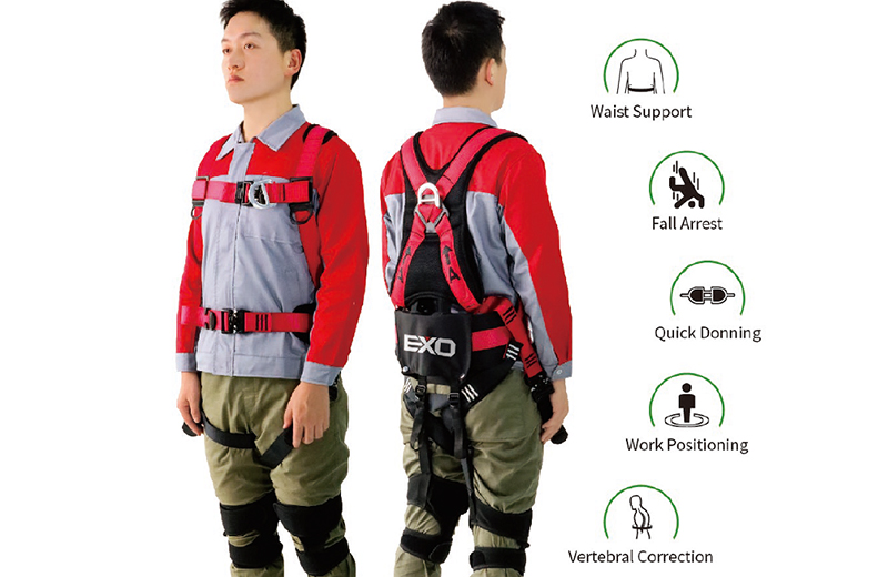 EXOSKELETON FOR ELECTRICIAN BACK SUPPORT FULL BODY HARNESSES INSULATED ...